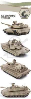 Battle-Models > Academy 13504 Abrams M1A2 Tusk II U.S. ARMY 1:35